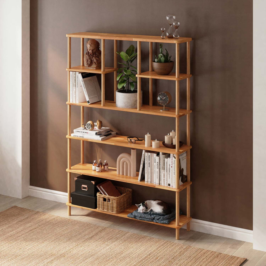 Solid Wood Bookcases | Premium Pine, Beech & Walnut