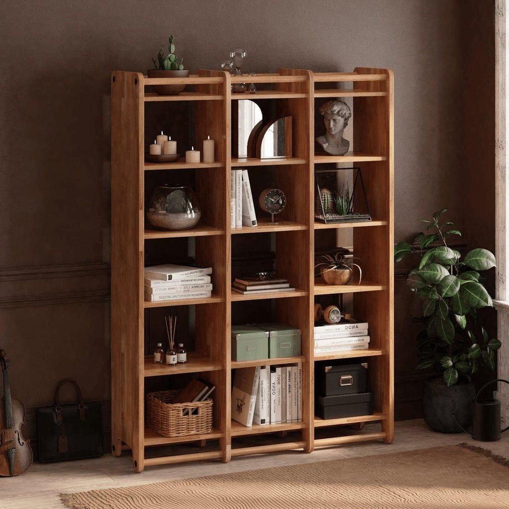 Solid Wood Bookcases | Premium Pine, Beech & Walnut
