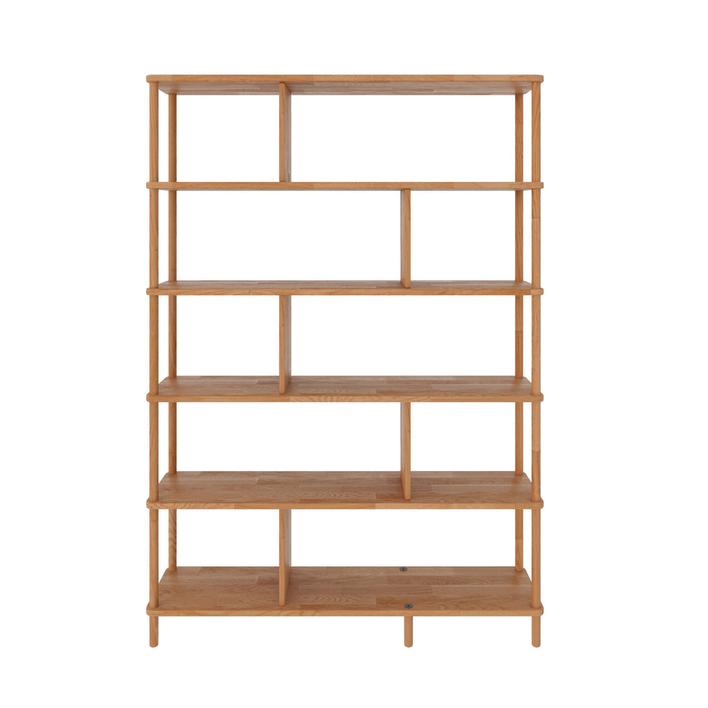 Solid Wood Bookcases Premium Pine Beech Walnut