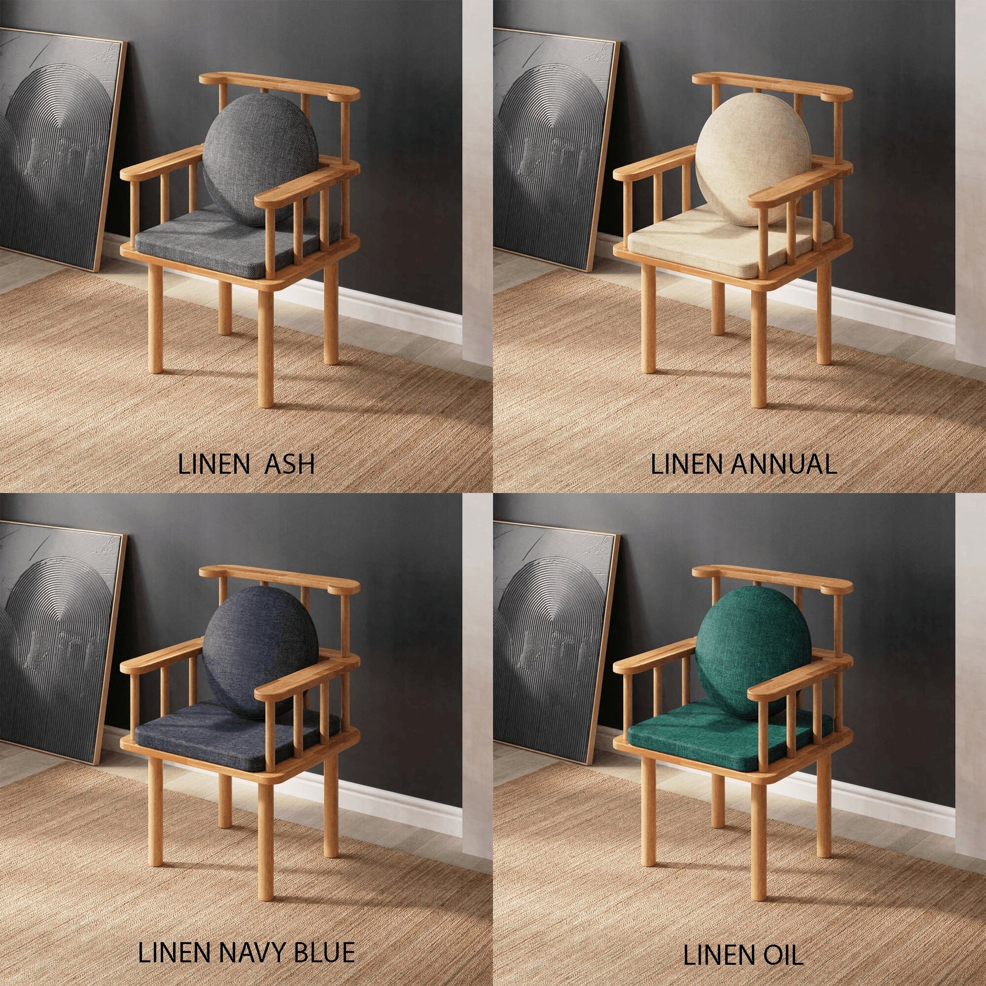 Beech Wood Chair – Elegant & Durable Seating - Tomruque Wood Studios