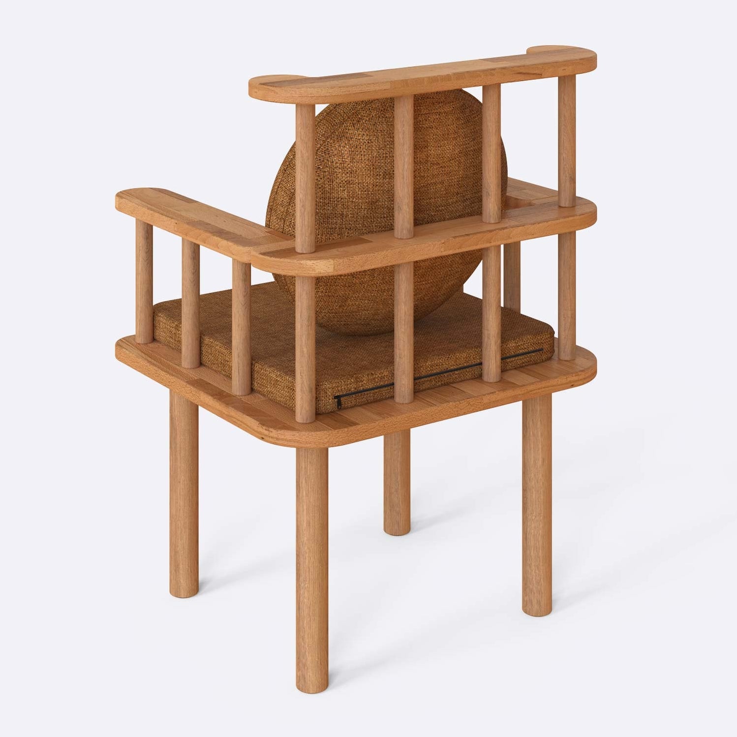 Beech Wood Chair – Elegant & Durable Seating - Tomruque Wood Studios